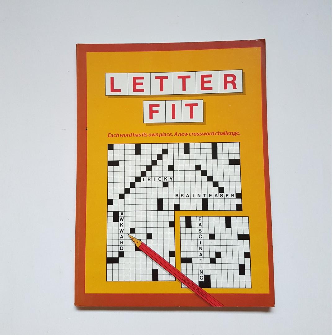 LETTER FIT, Hobbies & Toys, Books & Magazines, Fiction & Non-Fiction on ...