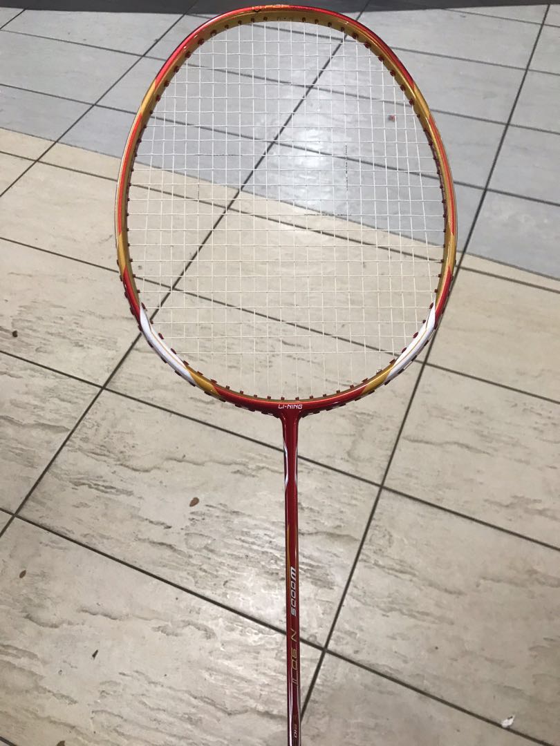 Li Ning N90 II badminton racket, Sports Equipment, Sports & Games ...