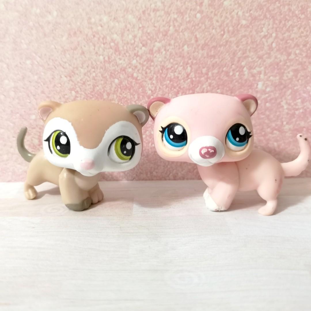 Littlest Pet Shop lps ferrets, Hobbies & Toys, Toys & Games on Carousell