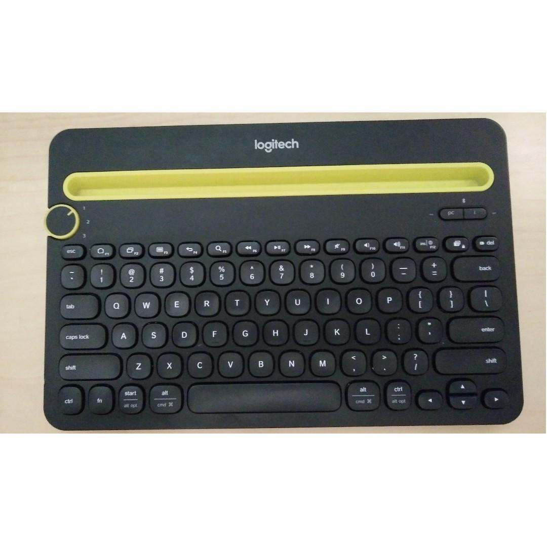 Logitech Bluetooth Keyboard K480 and Bluetooth Mice M720, Computers ...