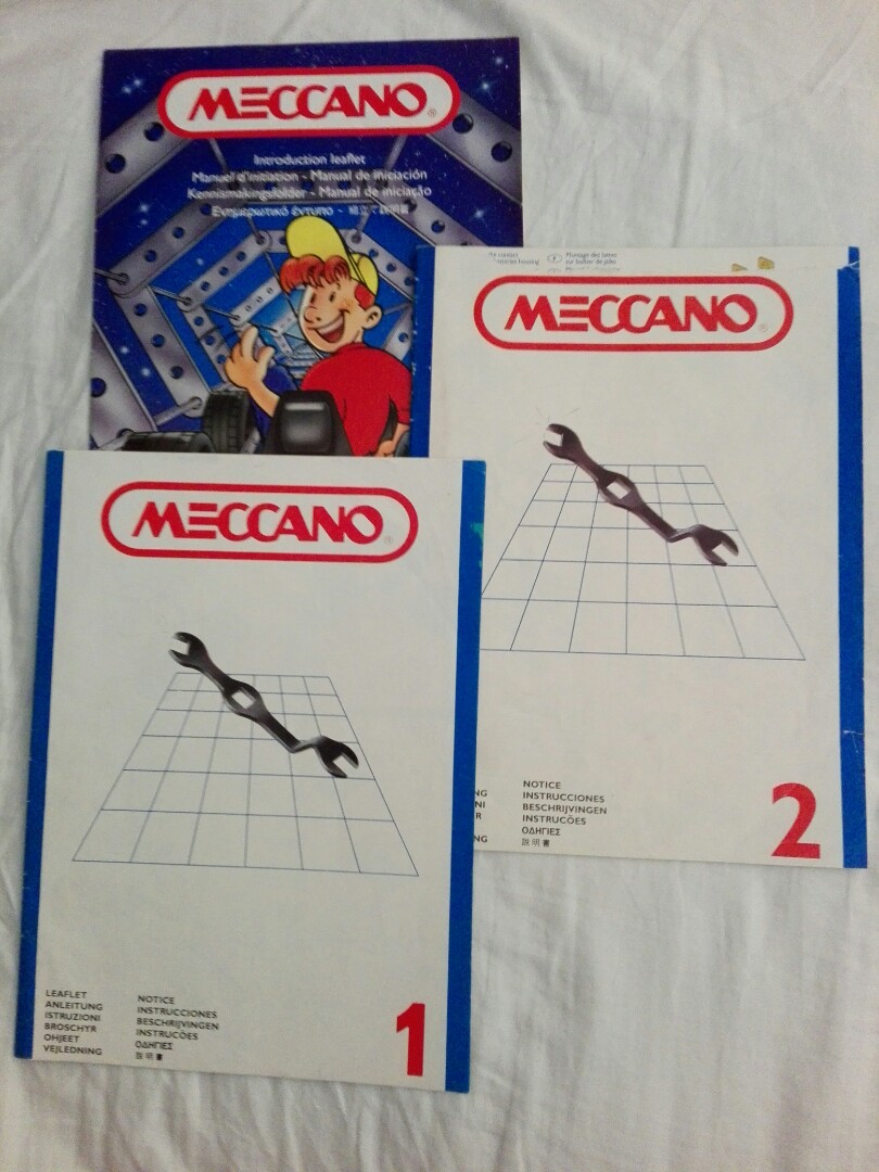 Meccano Construction Leaflet Set, Hobbies & Toys, Books & Magazines ...