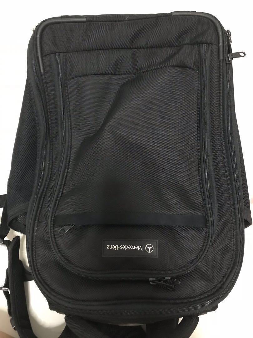 Mercedes Benz MB Bag with Wheels Trolley Bag, Men's Fashion, Bags ...