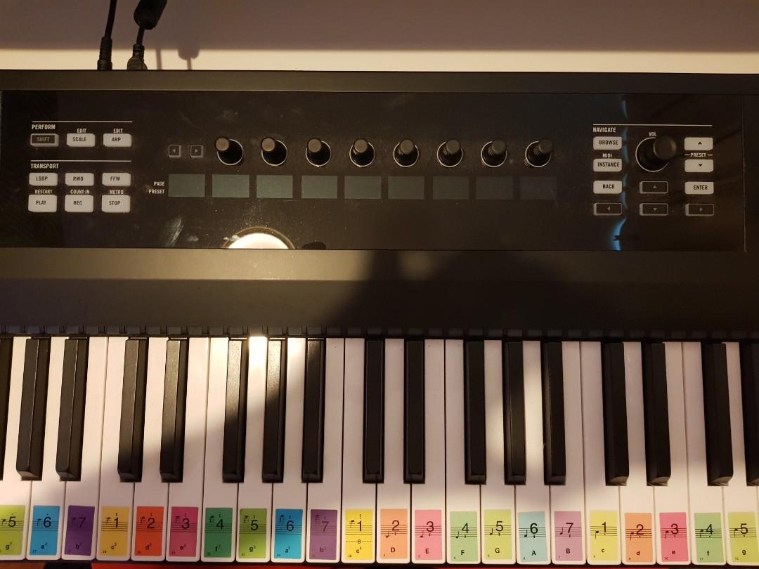 Native Instruments Komplete Kontrol S88 keyboard, Hobbies & Toys, Music ...
