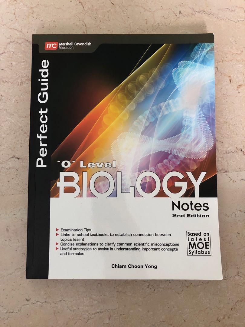 Perfect Guide O Level Biology Notes, Hobbies & Toys, Books & Magazines ...
