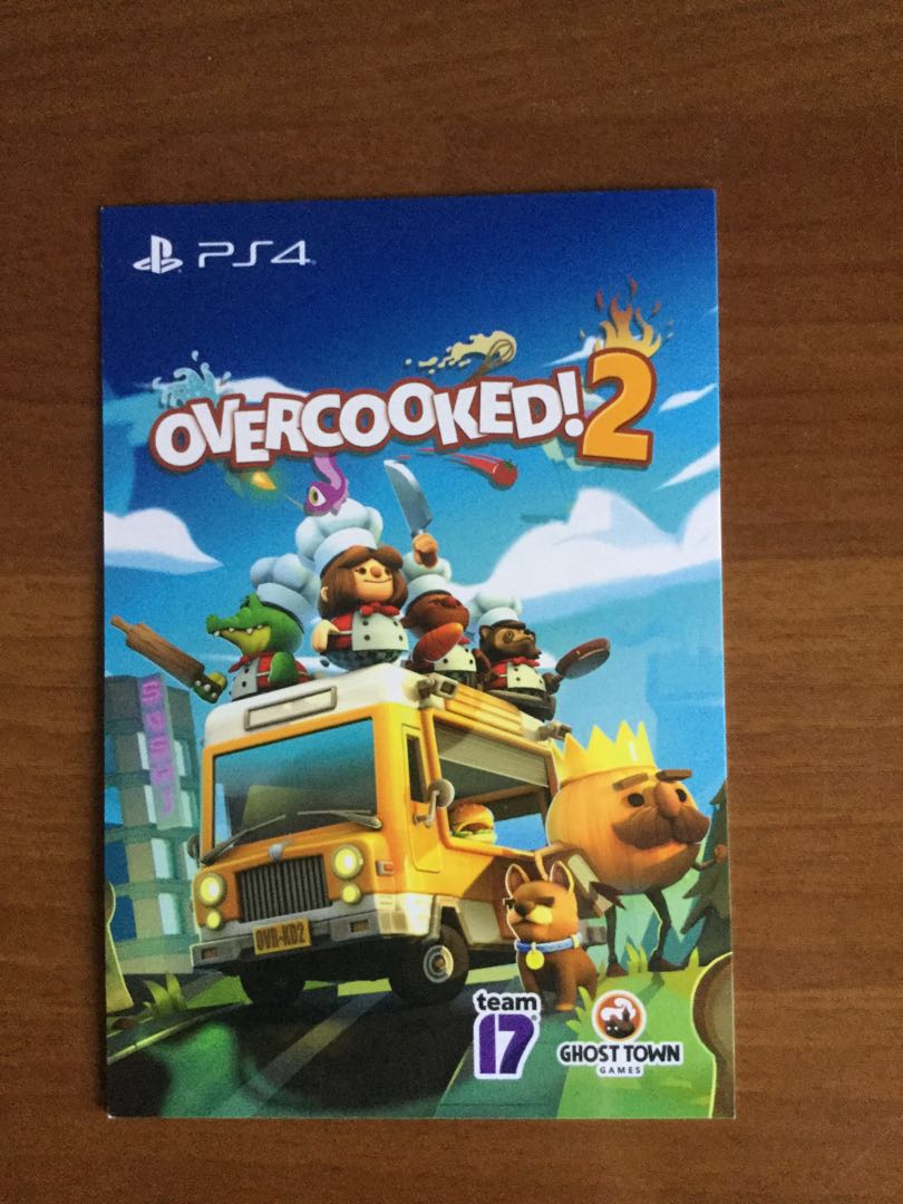 PS4 Overcooked 2 digital code, Video Gaming, Video Games, PlayStation on Carousell