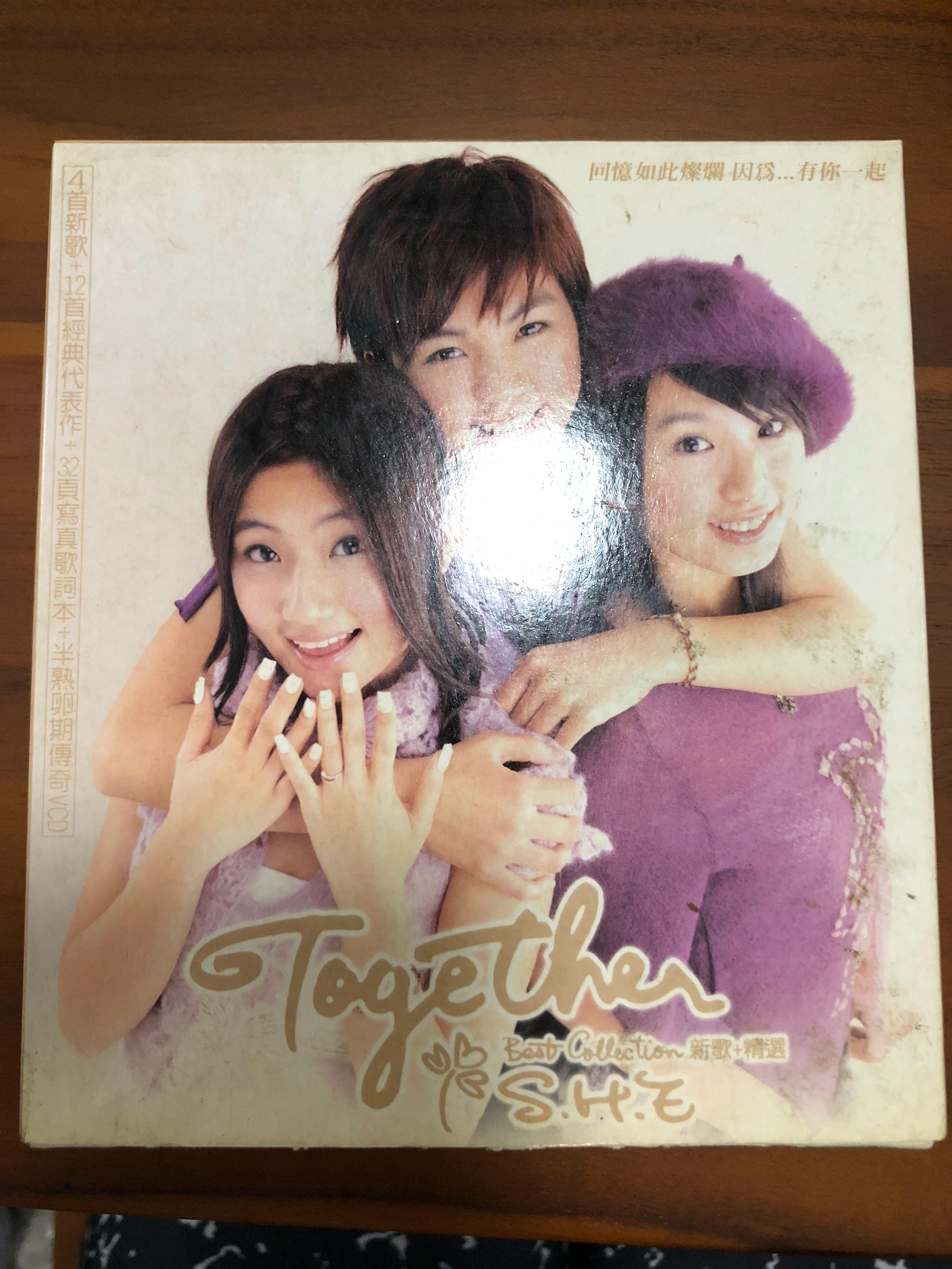 S.H.E Together Best Collection CD+VCD, Hobbies & Toys, Music & Media, CDs & DVDs on Carousell