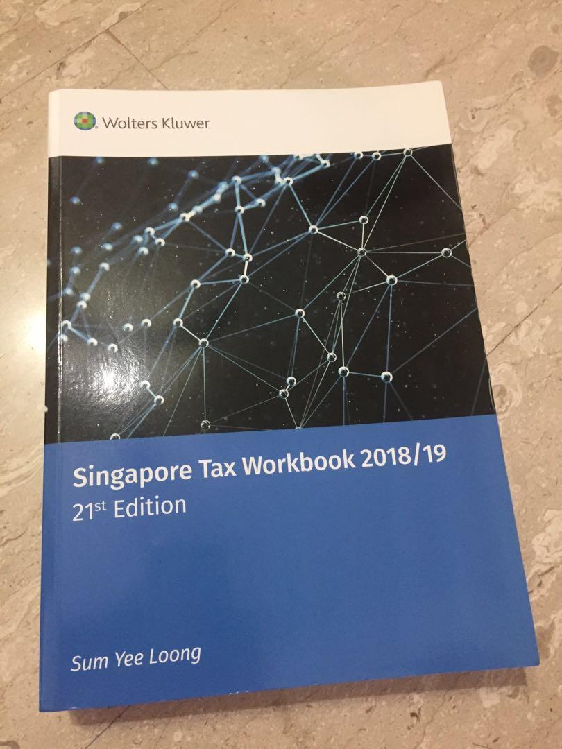 Singapore Tax Workbook 2018/19 21st Edition by Sum Yee Loong, Hobbies ...