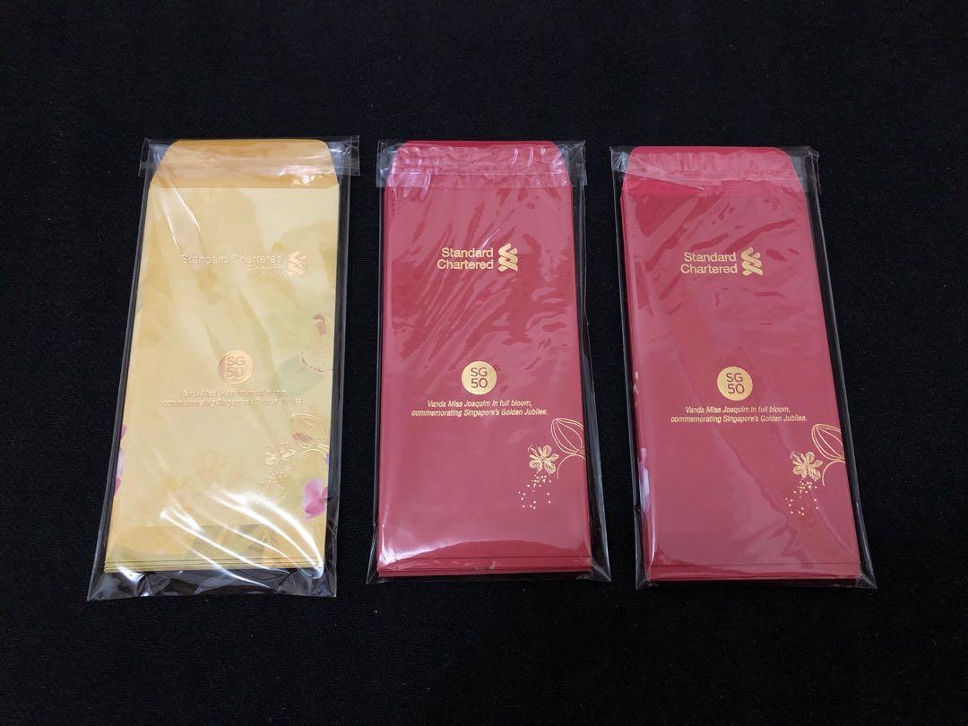 Standard Chartered red packets (ang pows), Everything Else on Carousell