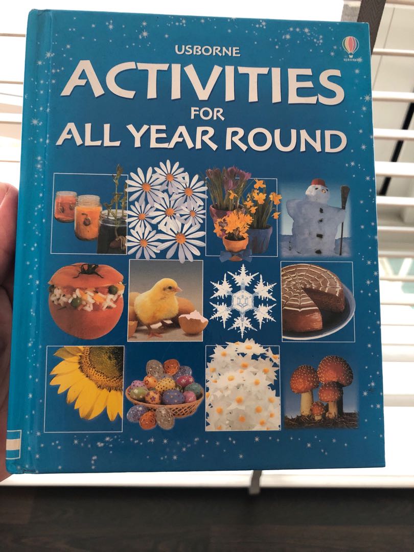 USBOURNE Activities For All Year Round, Hobbies & Toys, Books ...