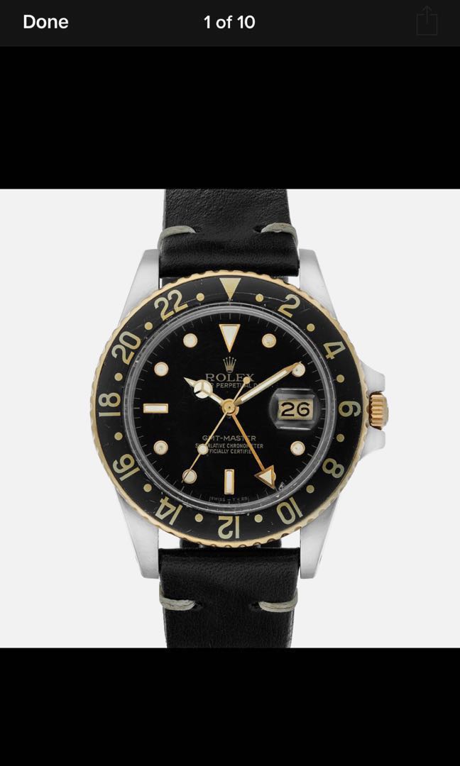 Vintage Rolex two tone GMT Master 16753, Mobile Phones & Gadgets, Wearables & Smart Watches on ...