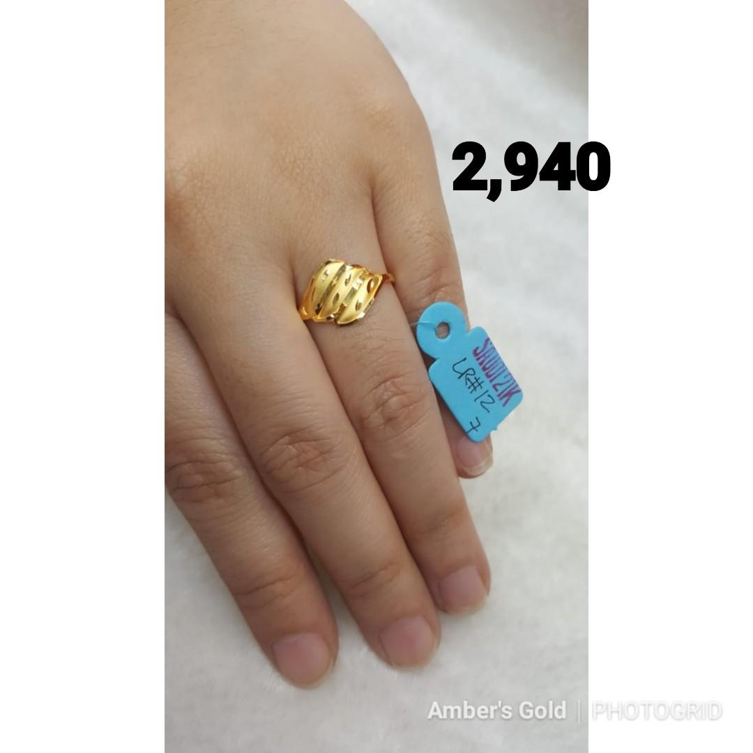 21k Saudi gold RINGS in assorted designs, Luxury, Accessories on Carousell