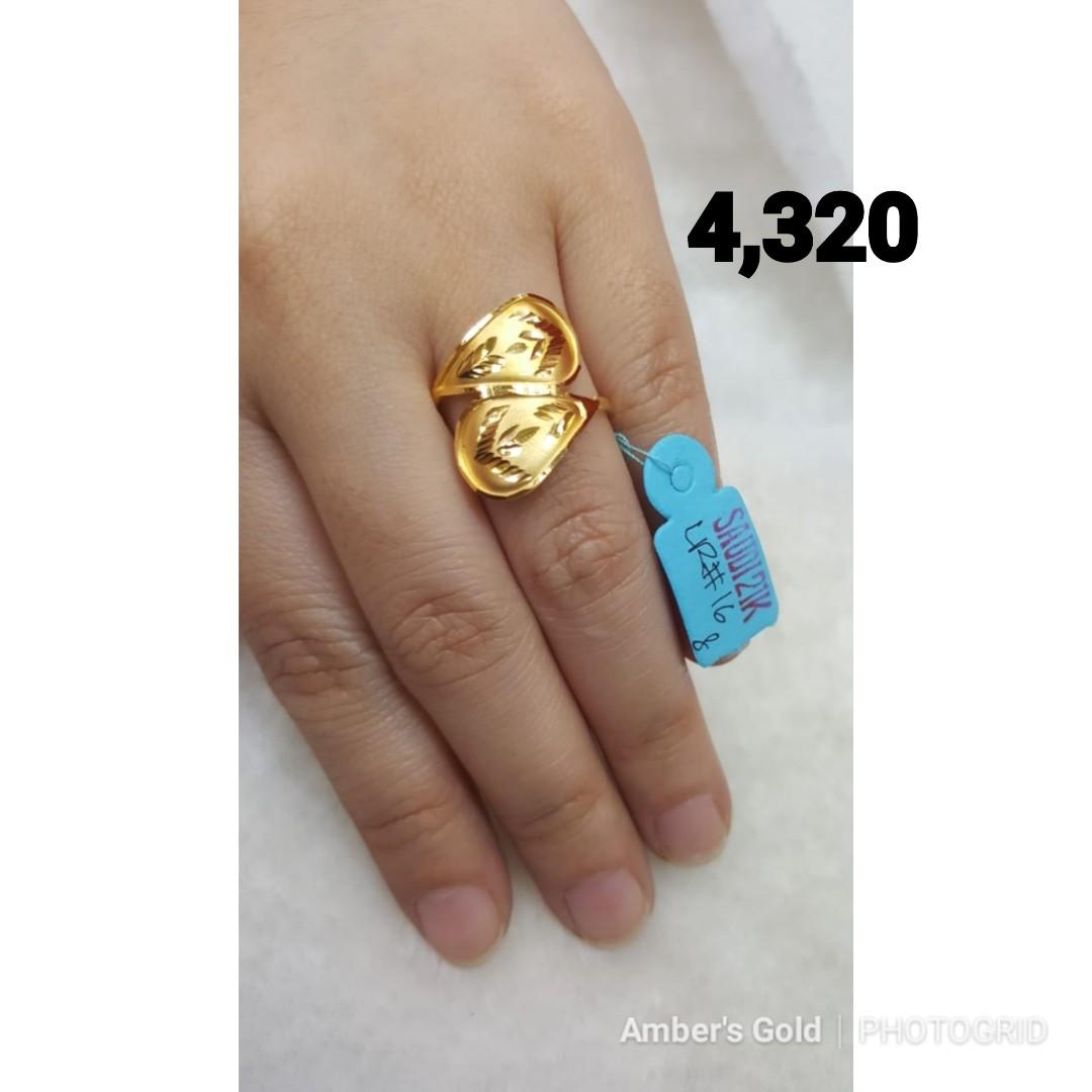 21k Saudi gold RINGS in assorted designs, Luxury, Accessories on Carousell