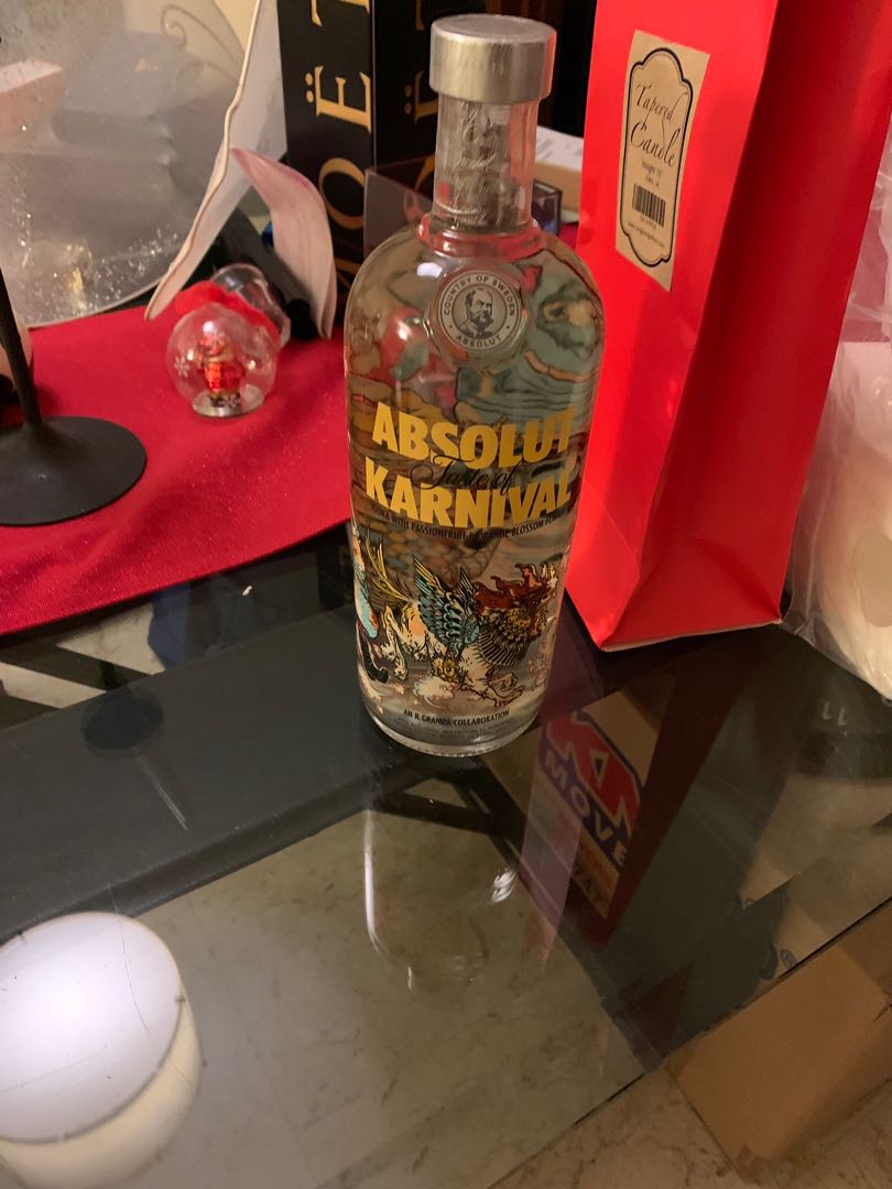 Absolut Vodka: Taste of Karnival (Limited Edition), Food & Drinks ...