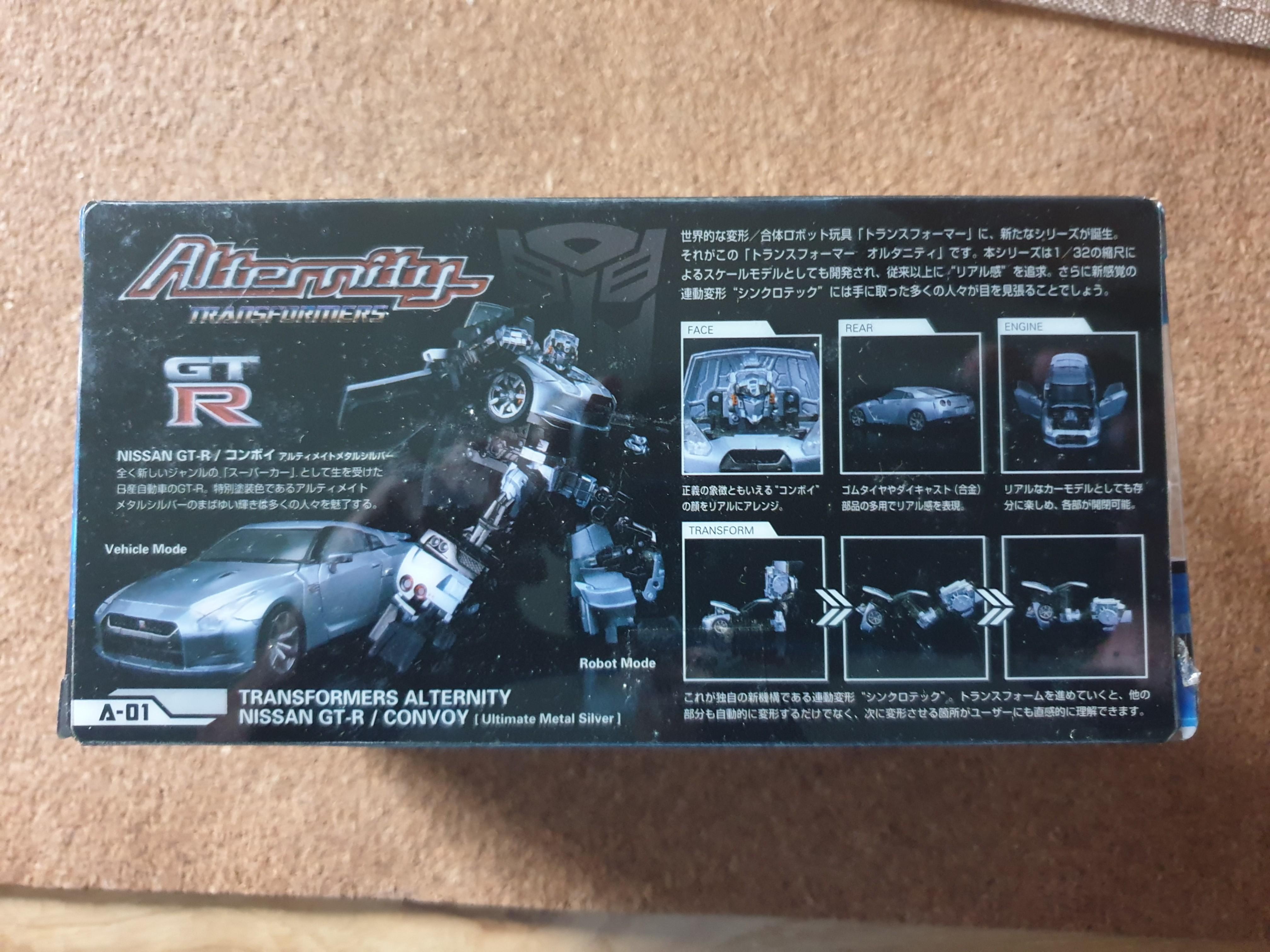 Alternity Transformers - Nissan GT-R Convoy / Optimus Prime (Original ...