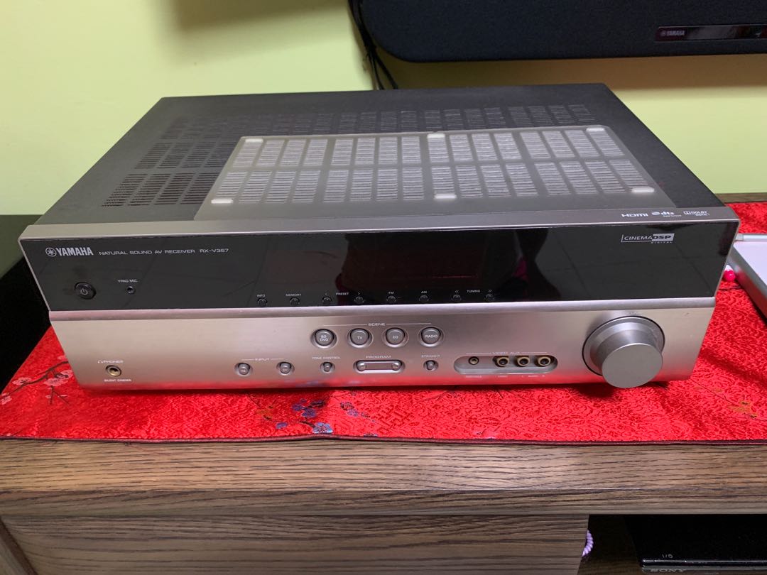 Amplifier from Yamaha (RX-V367), Audio, Other Audio Equipment on Carousell