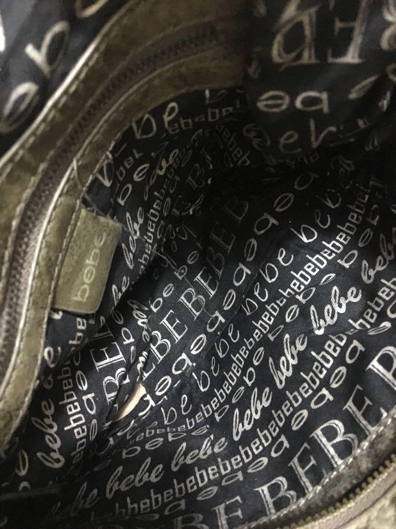 Bebe Bag gray color warna abu tas merek samping mini zara mango bershka ...