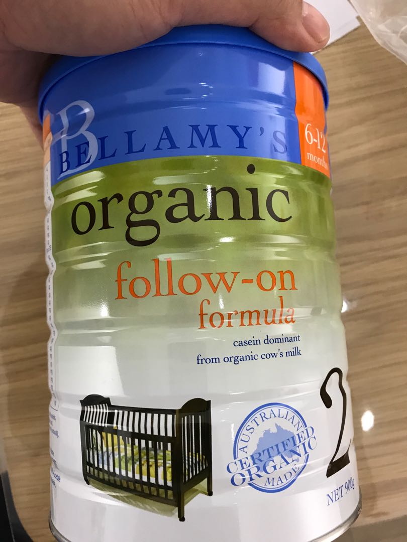 Bellamy organic follow on formula milk powder stage 2, Babies & Kids ...