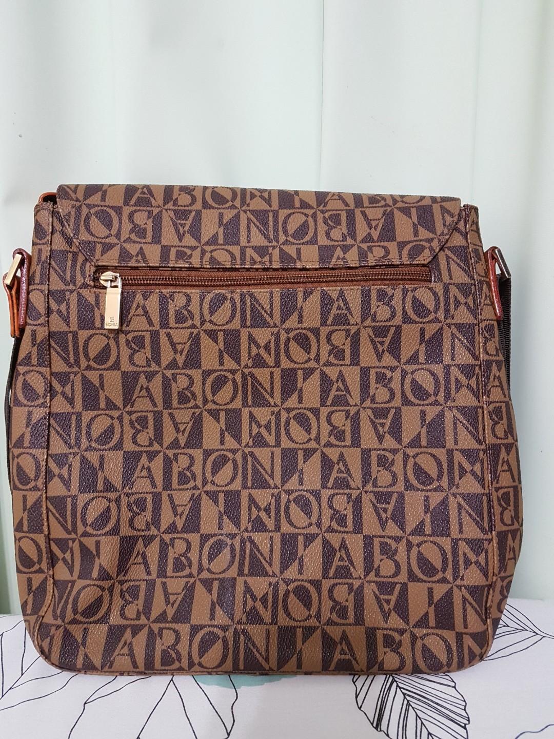 Bonia Messenger Bag, Luxury, Bags & Wallets on Carousell