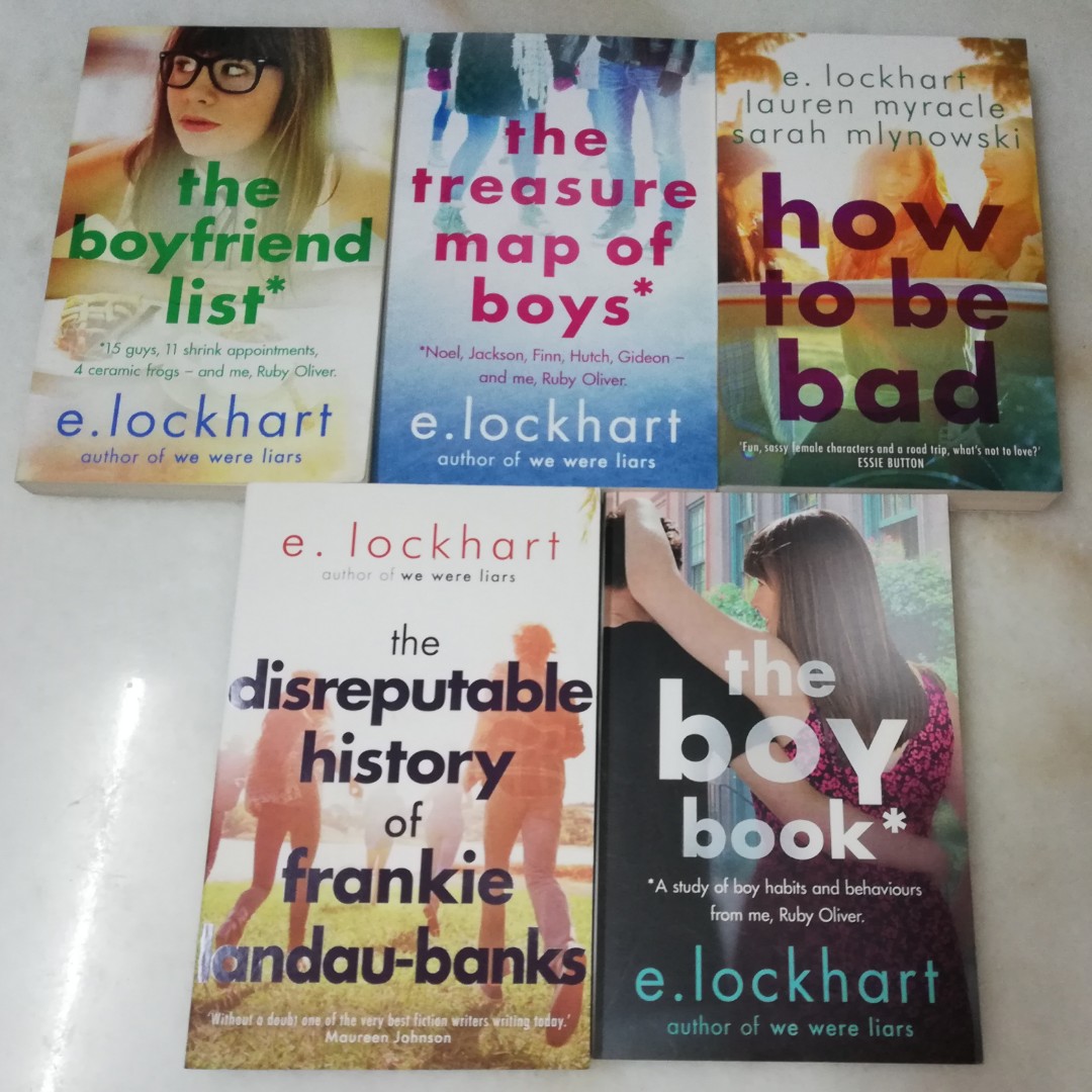 Book set by E. Lockhart, Hobbies & Toys, Books & Magazines, Children's ...