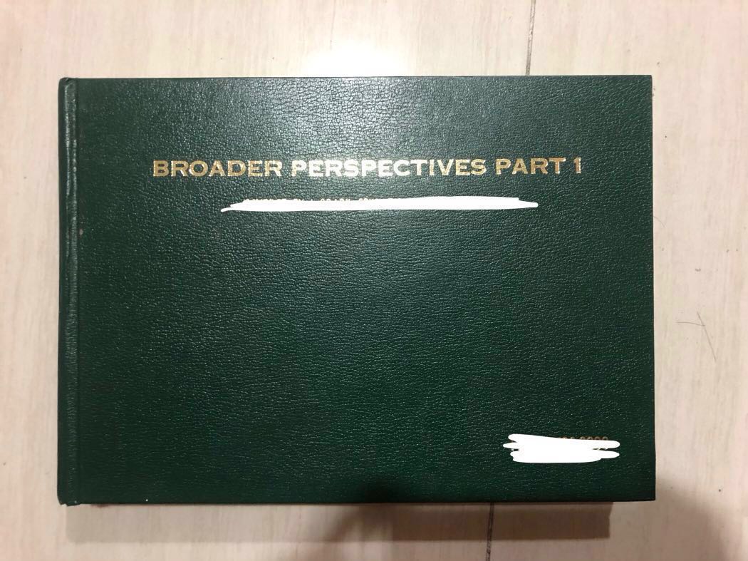 Broader perspectives SPECIAL EDITION, Hobbies & Toys, Books & Magazines ...