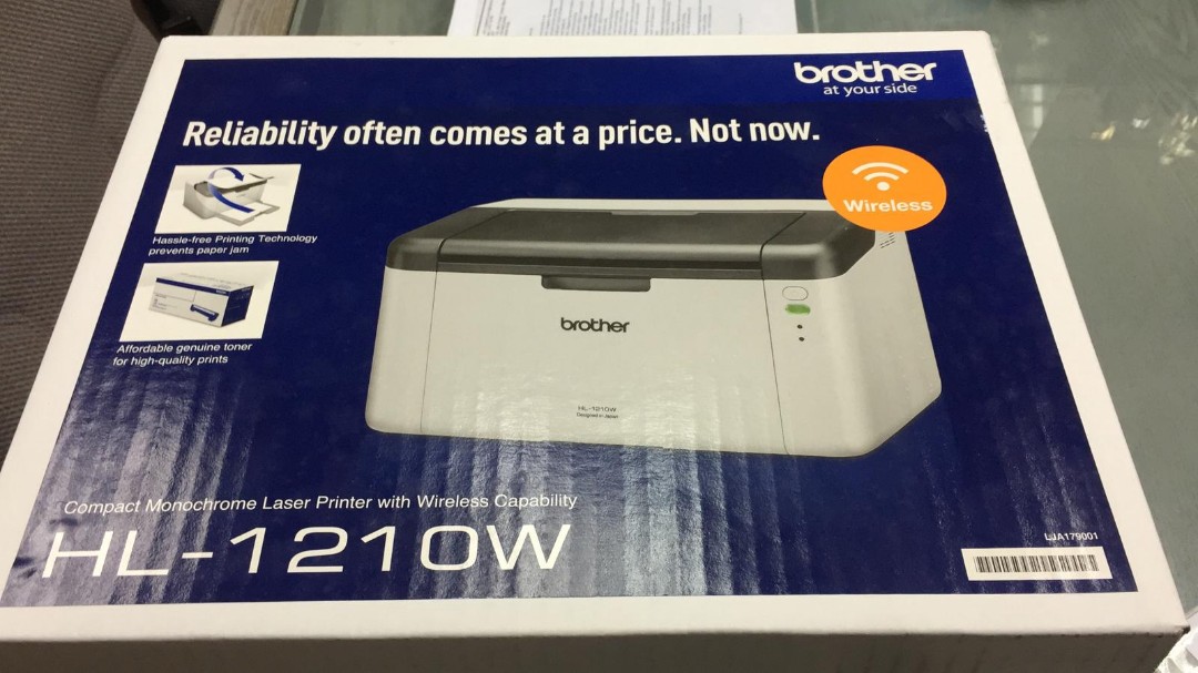 Brother HL-1210W Monochrome Laser Printer, Computers & Tech, Printers ...