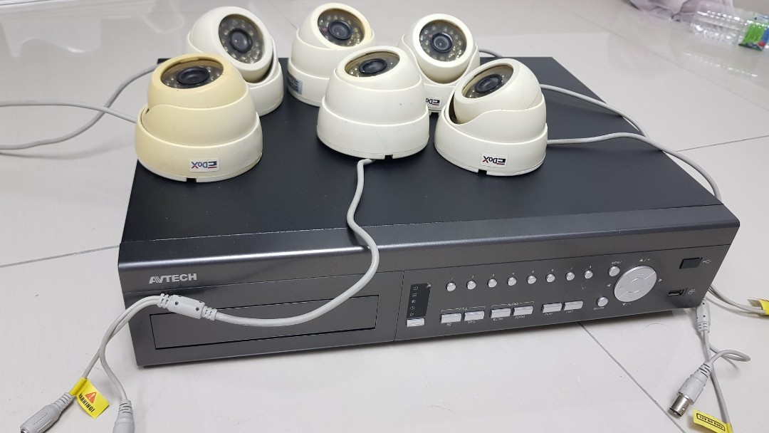 CCTV Complete Set, Furniture & Home Living, Security & Locks, Security ...