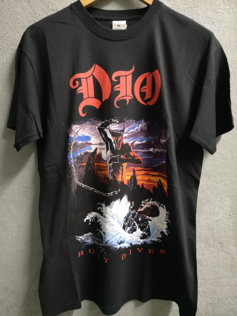 Dio Holy Diver, Men's Fashion, Tops & Sets, Tshirts & Polo Shirts on ...
