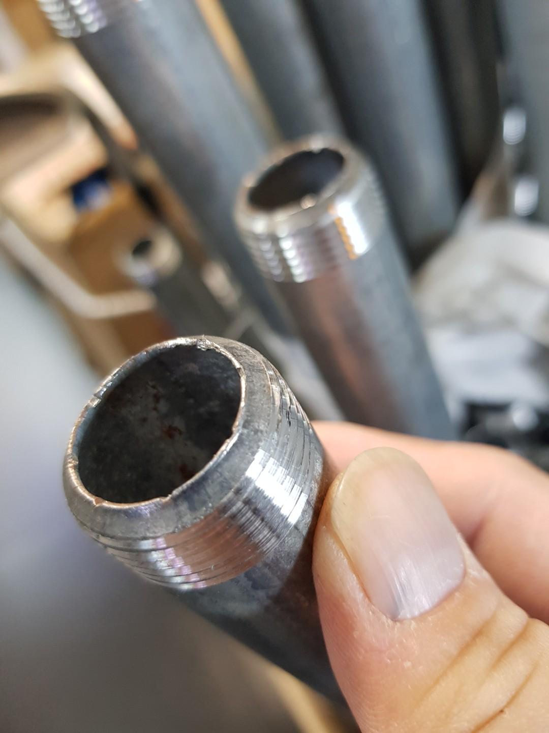 [DIY] Metal pipe rod and accessories supply, Furniture & Home Living ...