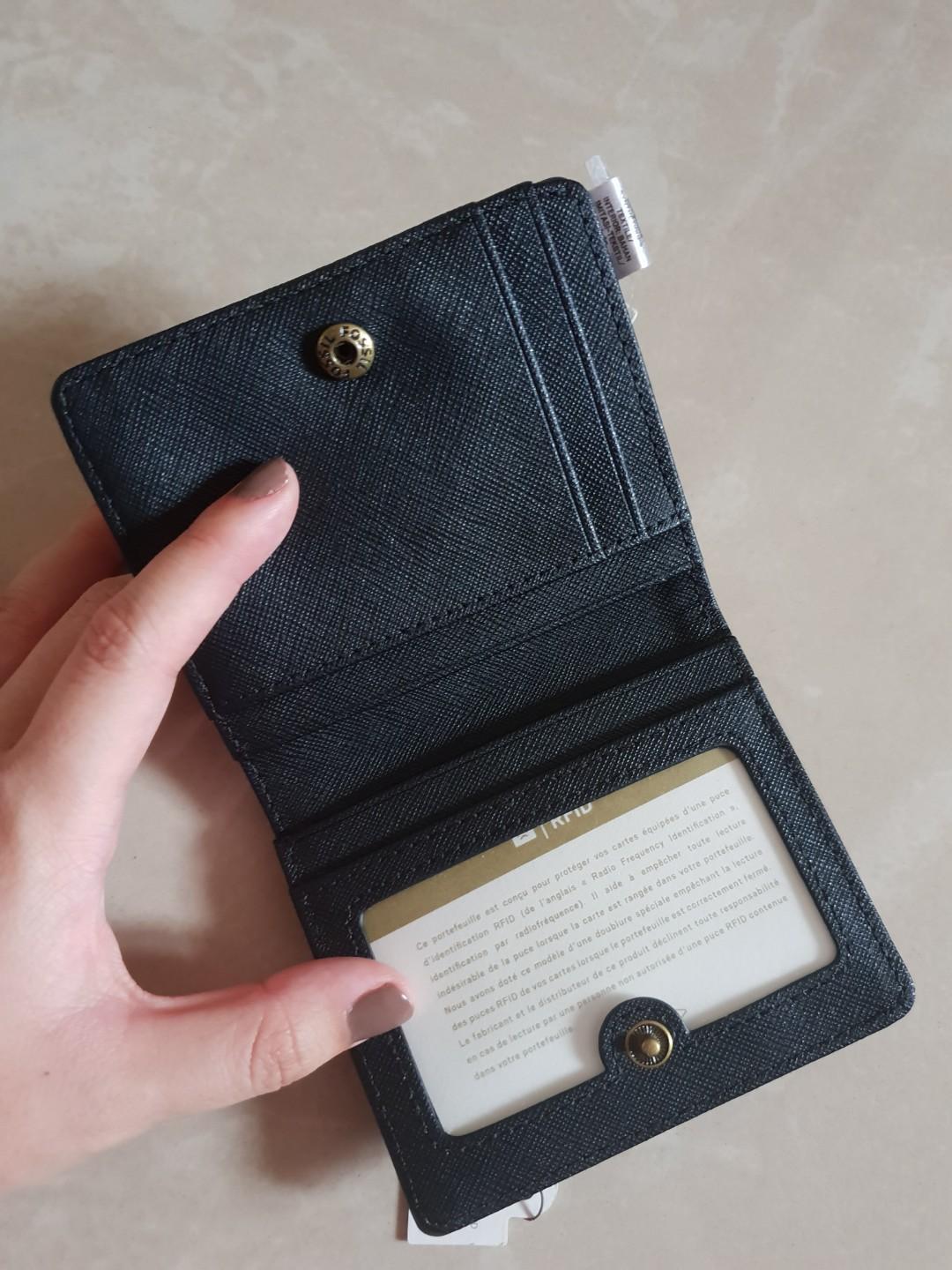 Fossil Emma Mini Wallet Copper, Luxury, Bags & Wallets on Carousell