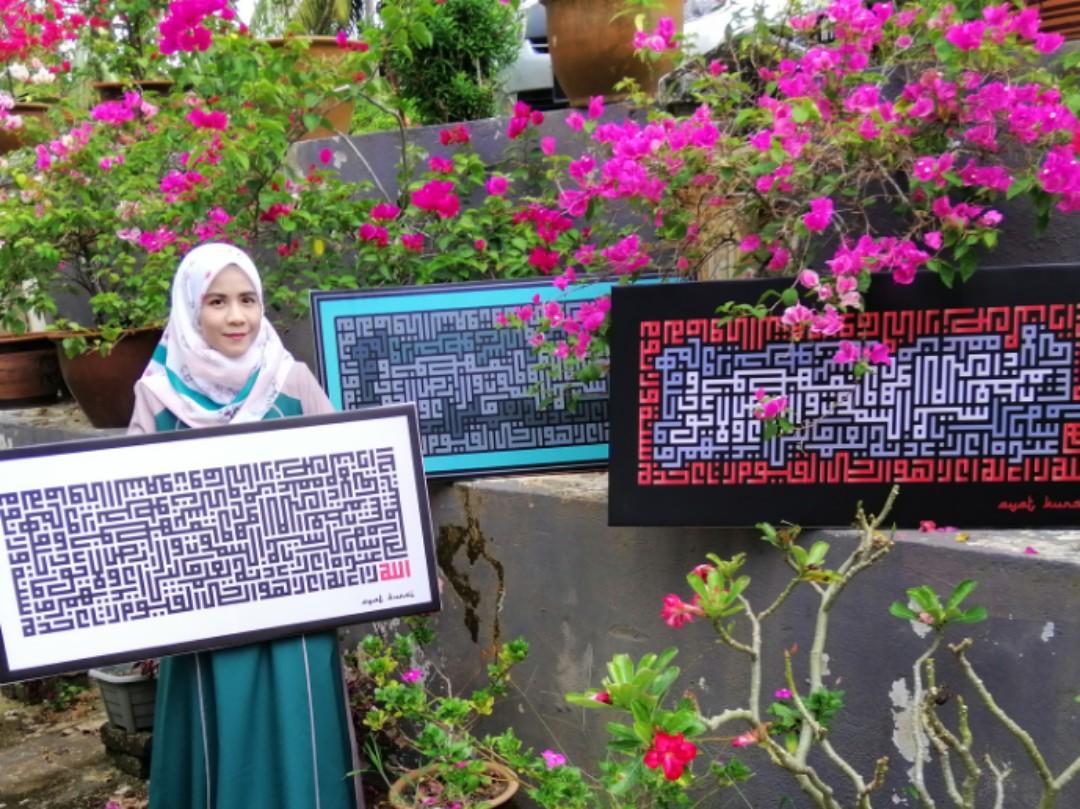 Frame khat moden, Furniture & Home Living, Home Decor, Frames ...