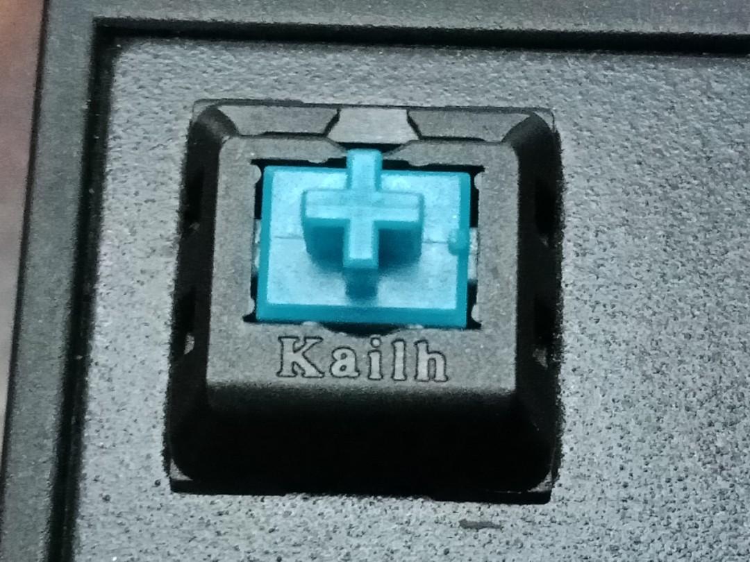 Gigabyte K81 Gaming Mechanical Keyboard 100% Size Kalih Blue Switches ...