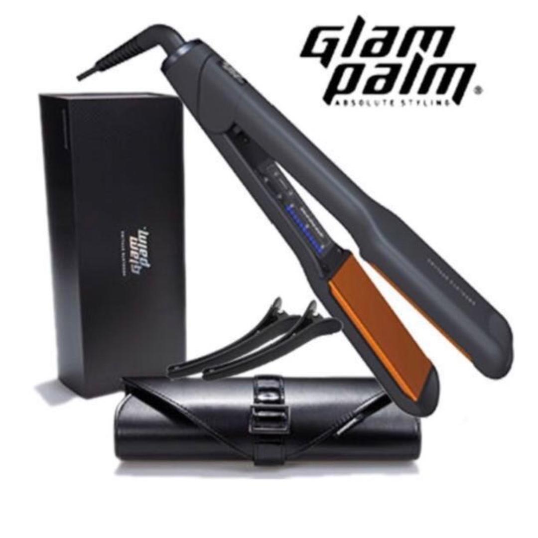 GLAMPALM HAIR IRON GP201 Standard Size - Made in Korea, Beauty ...