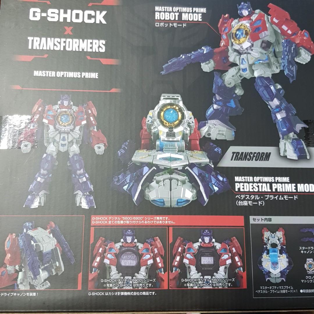 G-Shock x Transformers Optimus Prime, Hobbies & Toys, Toys & Games on ...