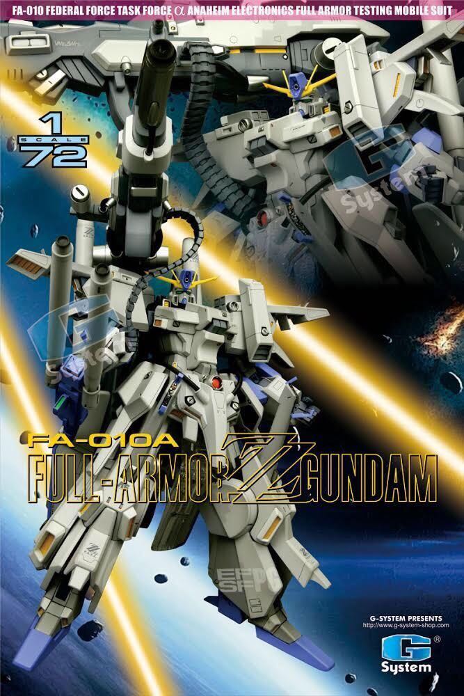 G-System GS-110 1/72 FA-010-A Full-Armor Z Z Sentinel Gundam resin ...