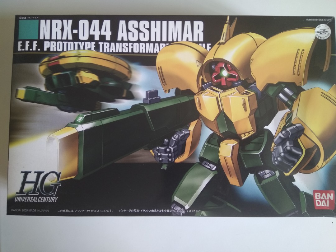 HG 1/144 NRX-044 Asshimar (HGUC), Hobbies & Toys, Toys & Games on Carousell