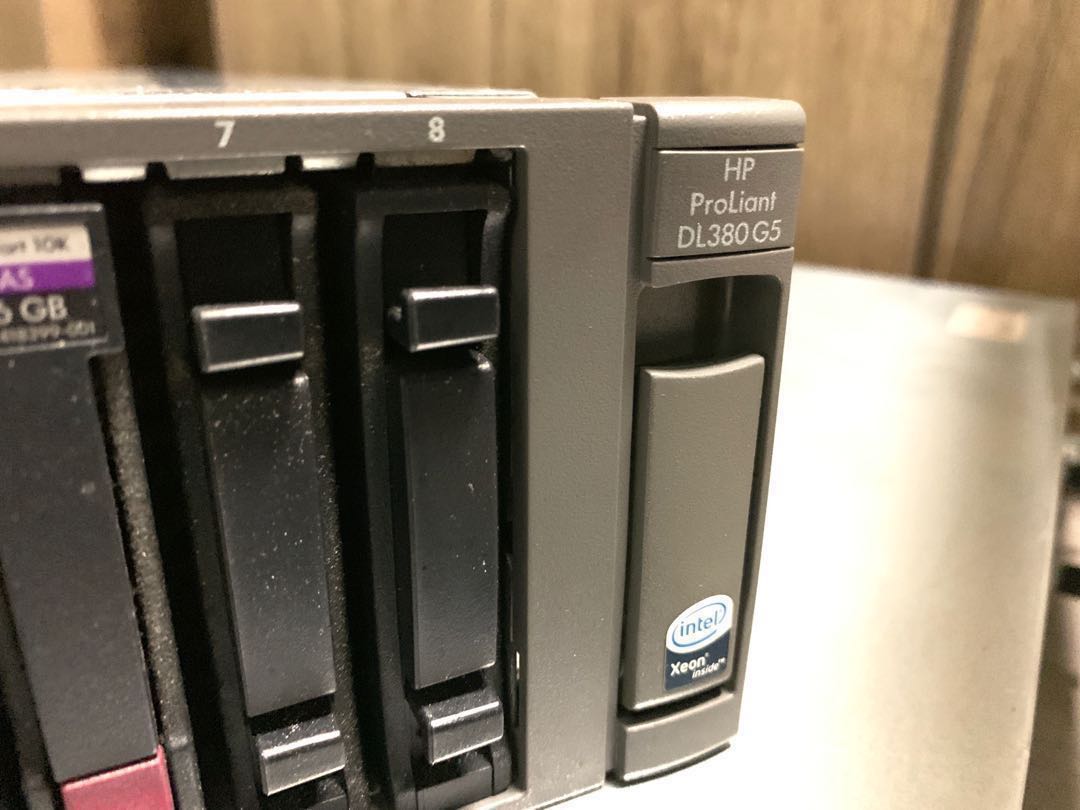 HP ProLiant DL380G5 server computer, Computers & Tech, Parts ...
