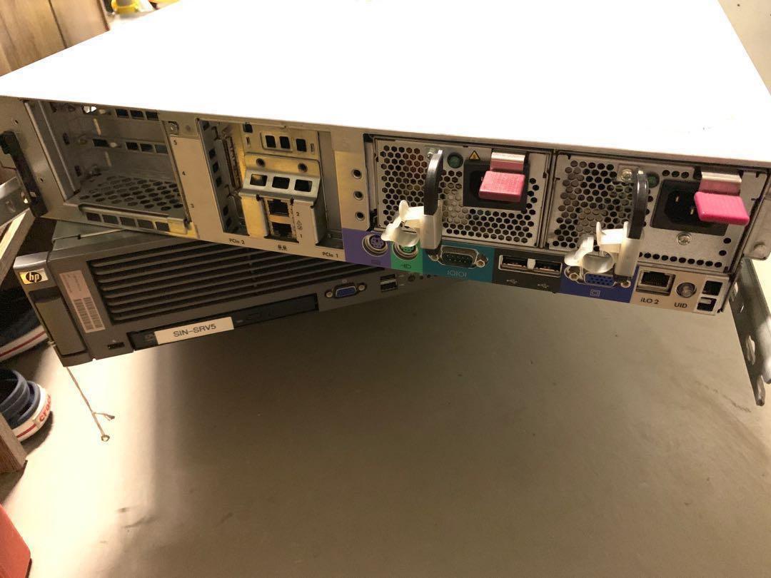 HP ProLiant DL380G5 server computer, Computers & Tech, Parts ...