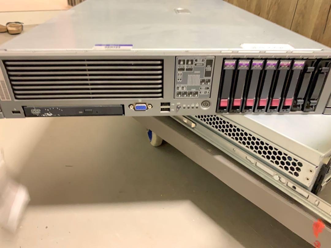 HP ProLiant DL380G5 server computer, Computers & Tech, Parts ...