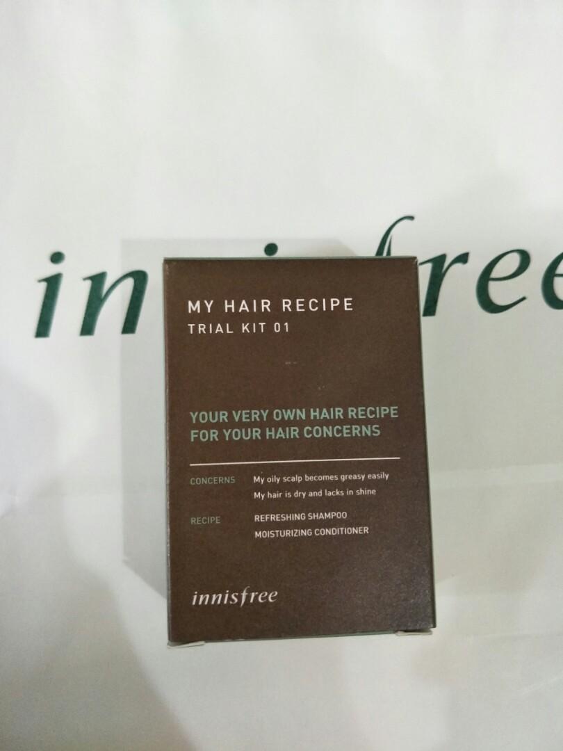 Innisfree My Hair Recipe 01, Beauty & Personal Care, Hair on Carousell