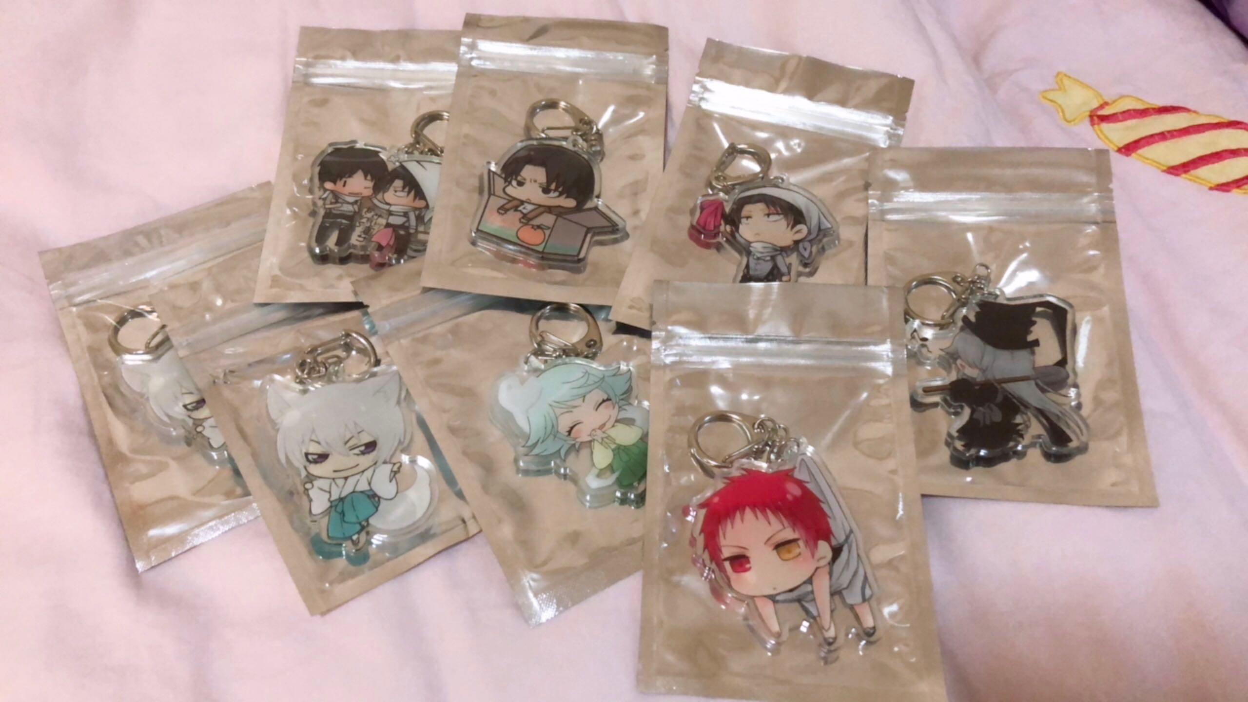 INSTOCK BATCH #5 Kuroshitsuji Kamisama Hajimemashita Shingeki no Kyojin ...