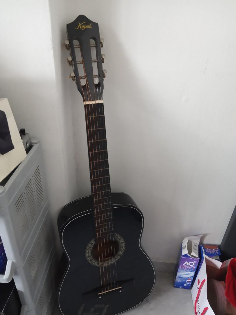 Kayak acoustic guitar in good conditions, Hobbies & Toys, Music & Media ...