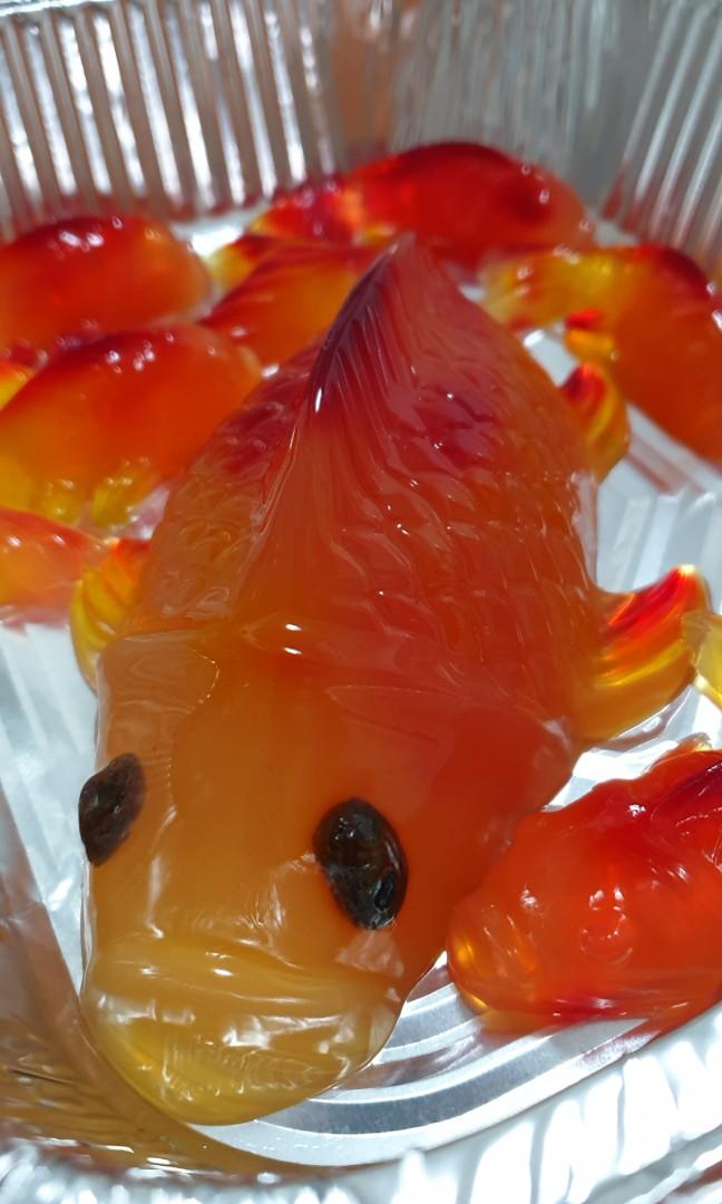 Koi fish Agar Agar, Food & Drinks, Homemade Bakes on Carousell