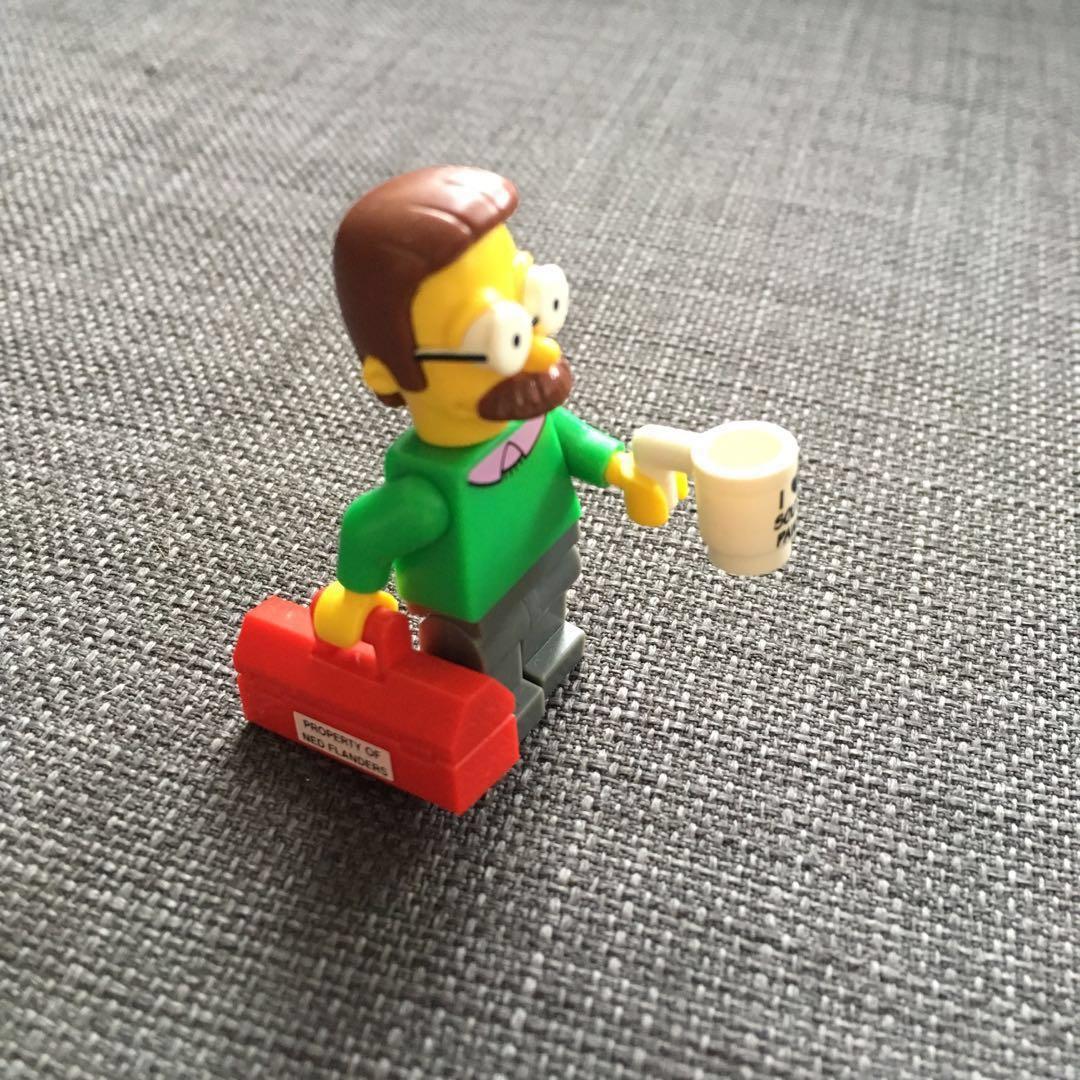 Lego 71005 The Simpson Series Ned Flanders Simpson Character ...