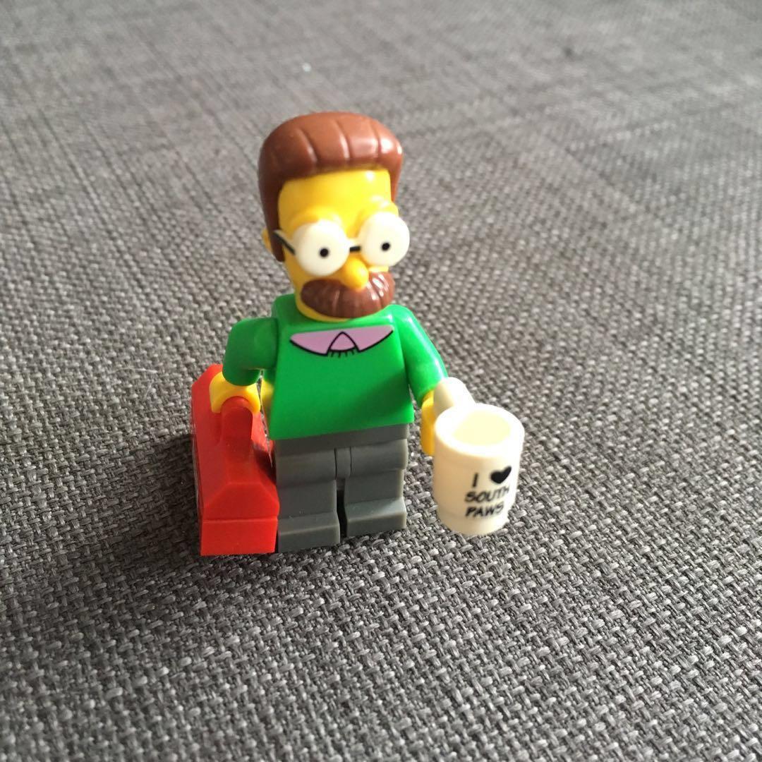 Lego 71005 The Simpson Series Ned Flanders Simpson Character ...