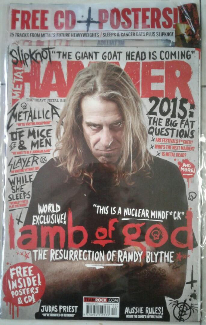METAL HAMMER - LAMB OF GOD, Hobbies & Toys, Music & Media, CDs & DVDs ...