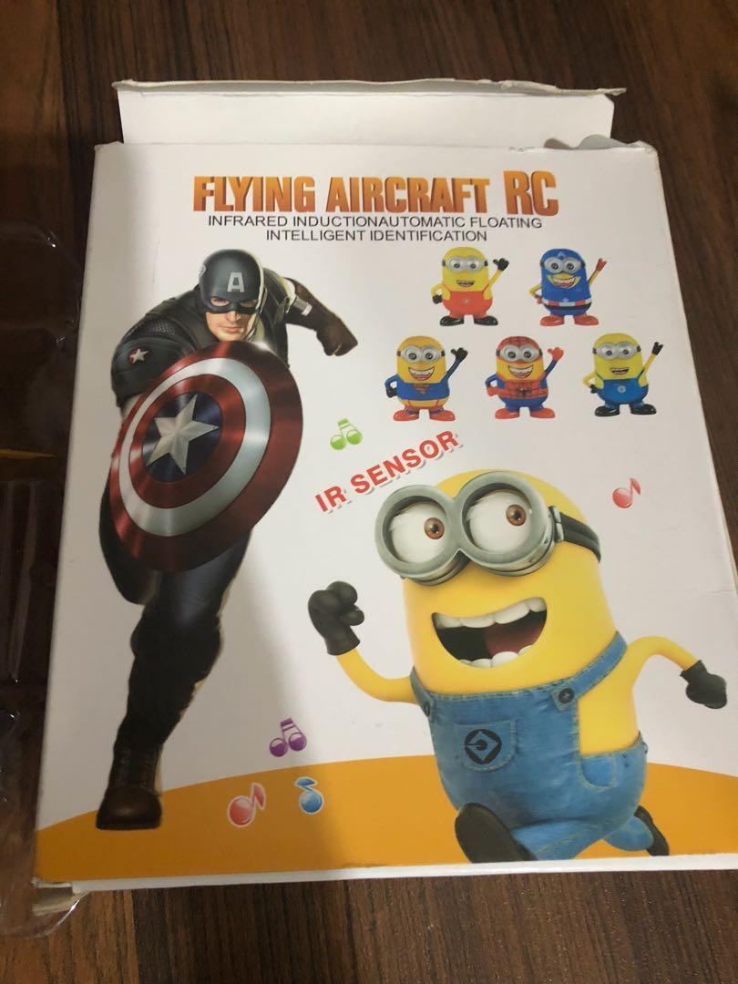 Minion Flying Aircraft RC, Hobbies & Toys, Toys & Games on Carousell