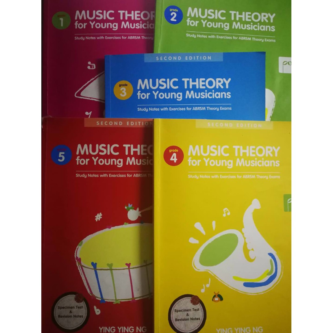 music theory books--Music theory for young musicians, Hobbies & Toys ...