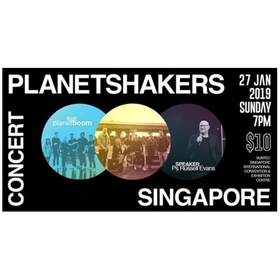 Planetshakers Concert 2019 (Singapore), Tickets & Vouchers, Event ...