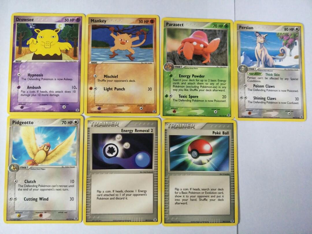 Pokemon TCG Fire Red and Leaf Green Set, Toys & Games, Board Games ...