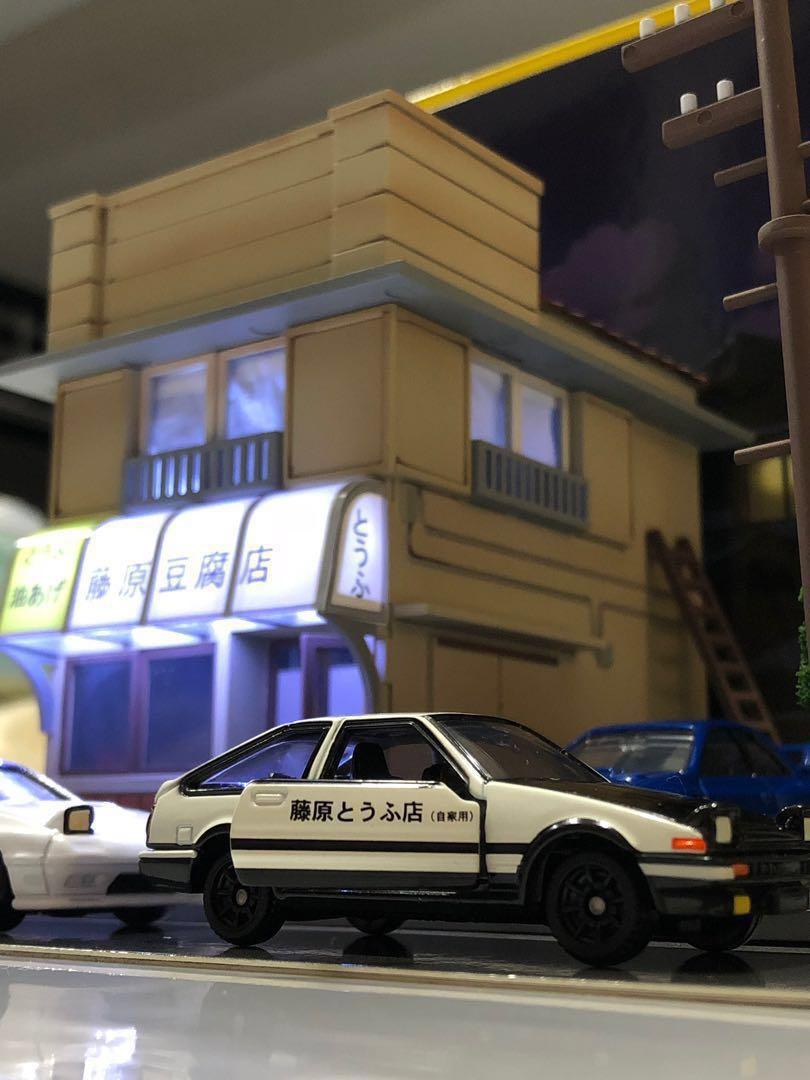 Initial D Fujiwara Tofu Shop 1/64 Scale by Yumebox (CARS NOT INCLUDED ...